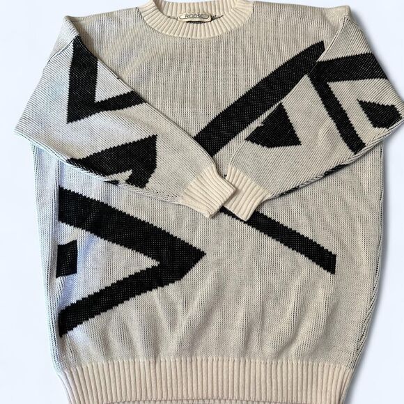 Pretense | Sweaters | Vintage Abstract Graphic Knit Sweater Pretense ...